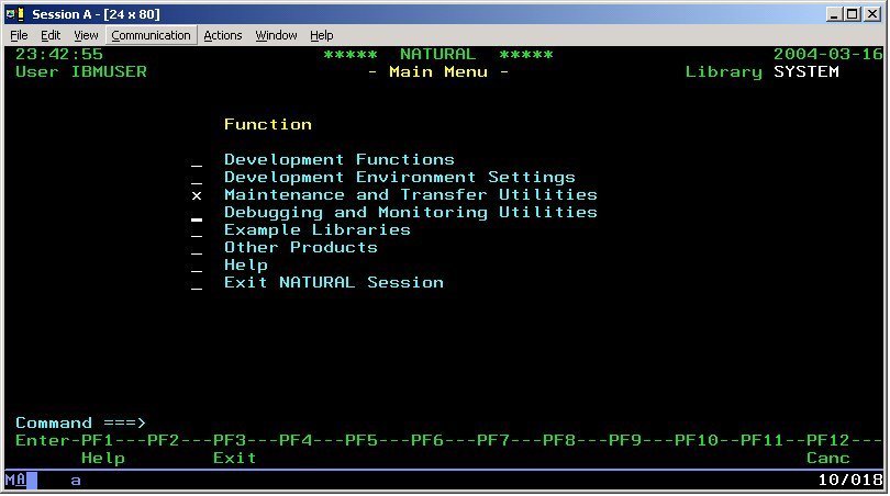 SYSTRANS - Transfer Objects to Other Platforms ~ Adabas Mainframe