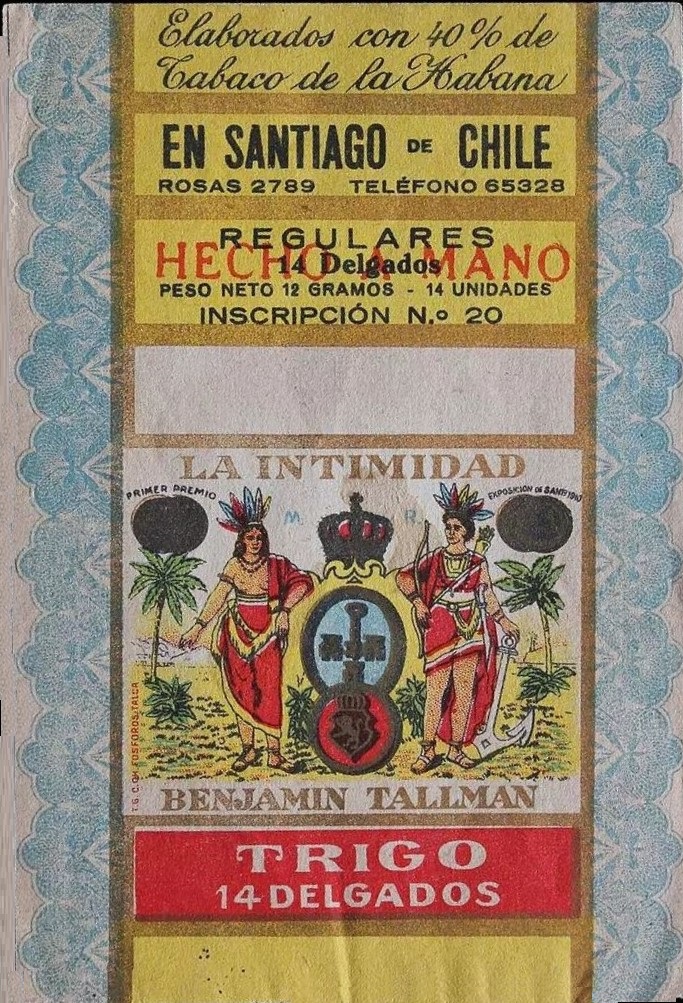 Caminantes del Desierto: EL TABACO EN CHILE Y SUS CAJETILLAS