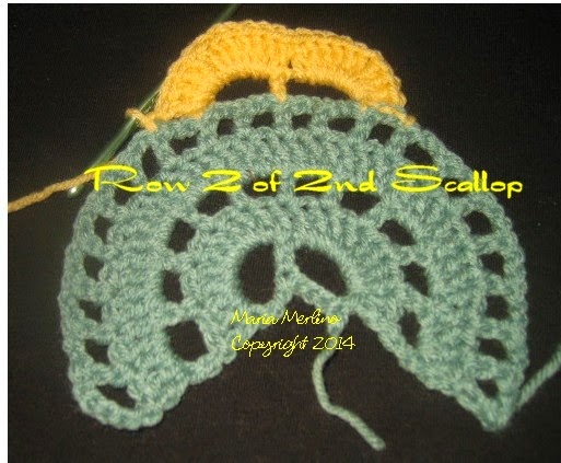 Crochet Living: Crochet Lacey Scallops Pattern Demystified