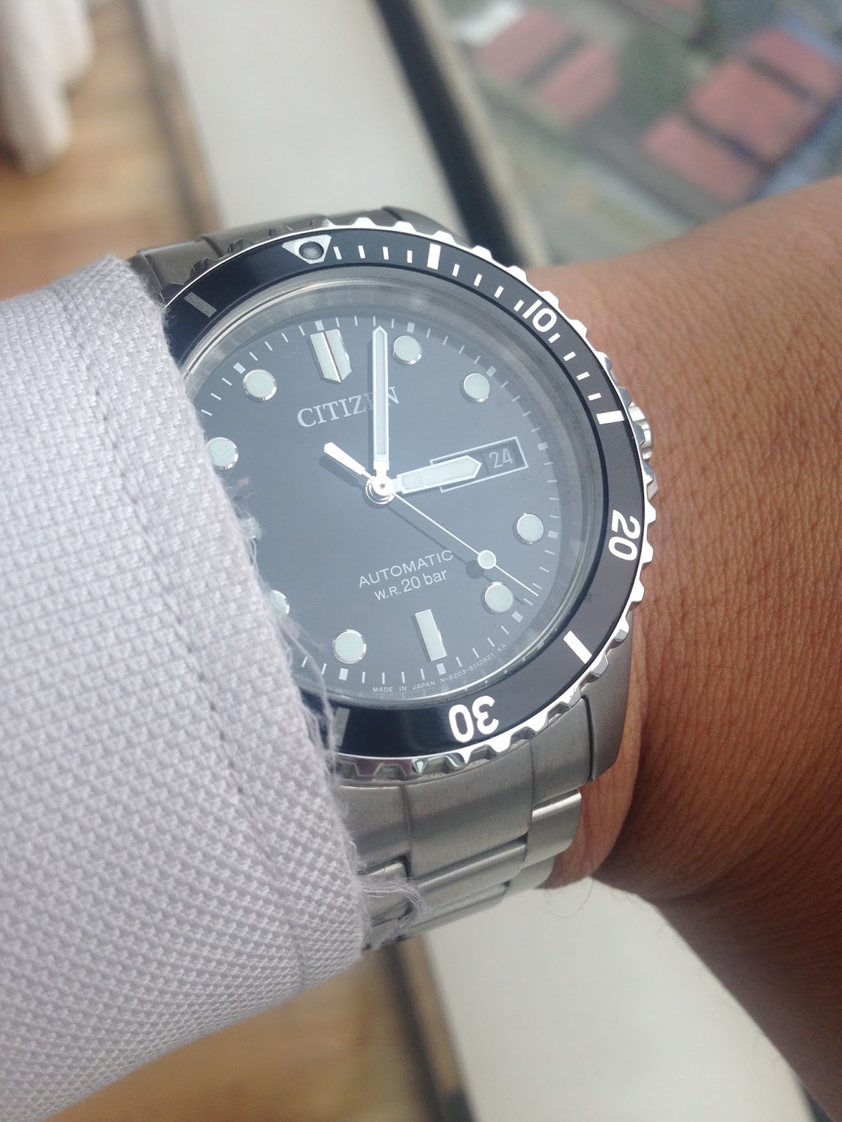 My Eastern Watch Collection: Citizen Automatic NY602151E Divers' Watch ...