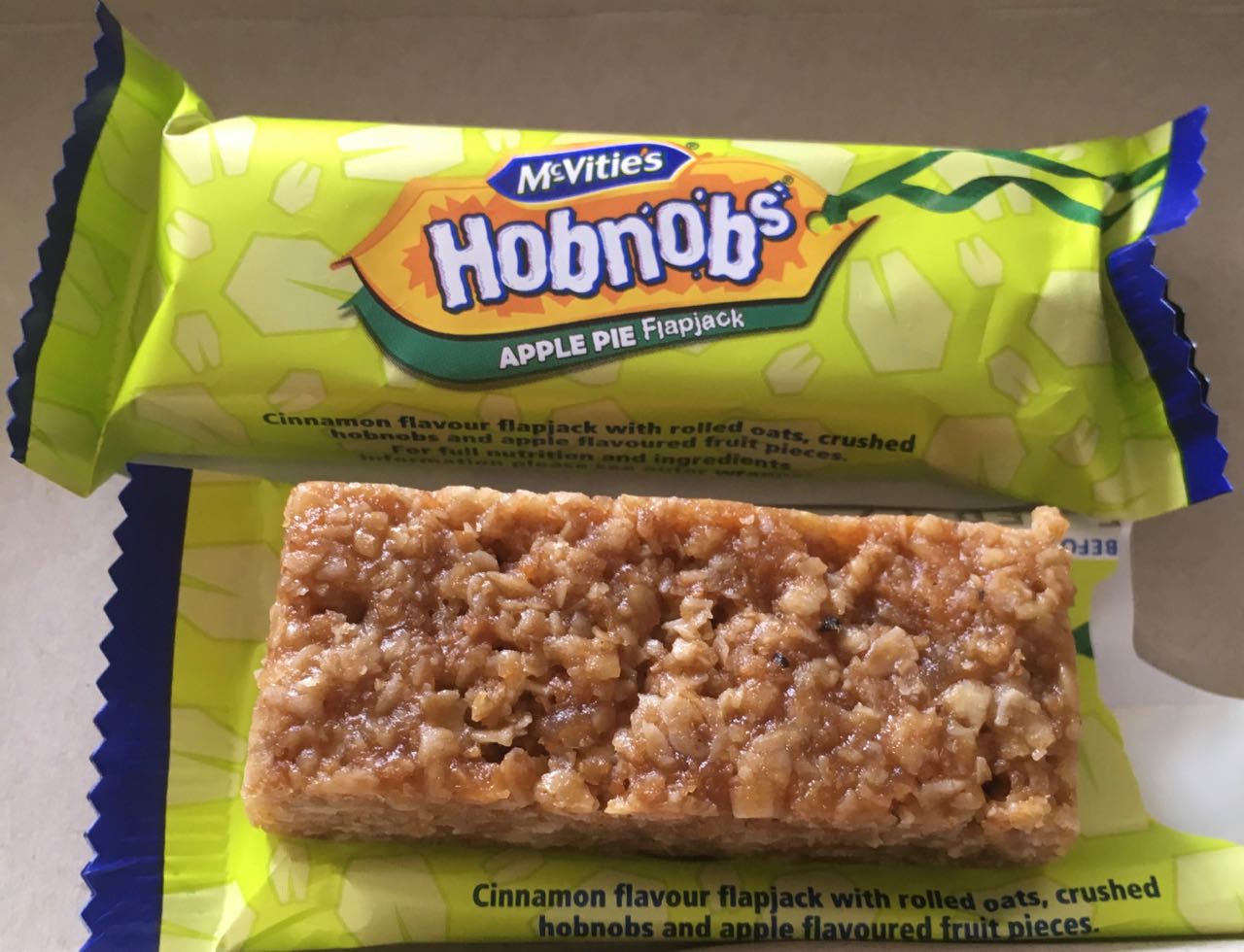 FOODSTUFF FINDS: McVitites Hobnobs Apple Pie Flapjacks (Morrisons) By ...
