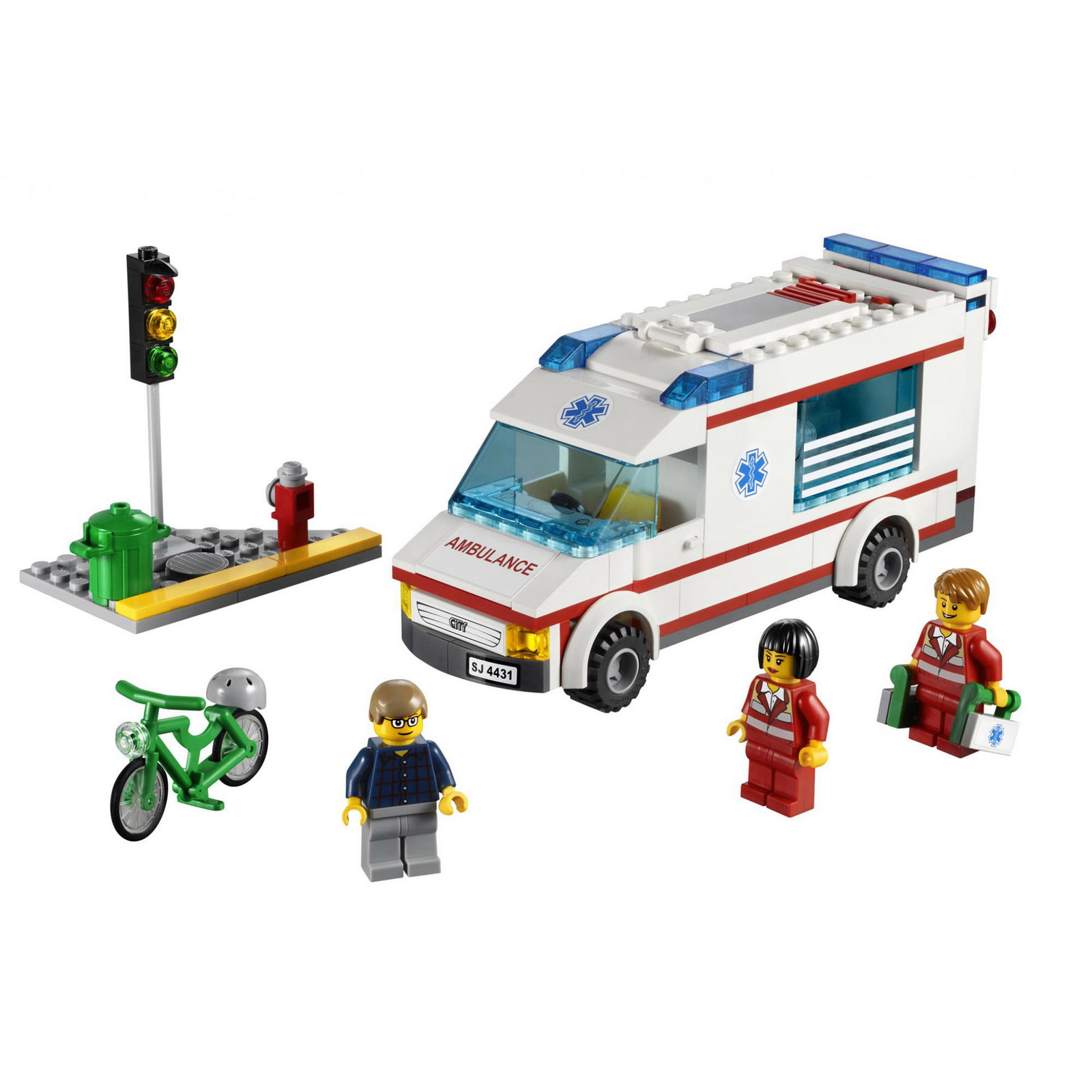 onetwobrick29: LEGO set database: set database: LEGO 4431 ambulance