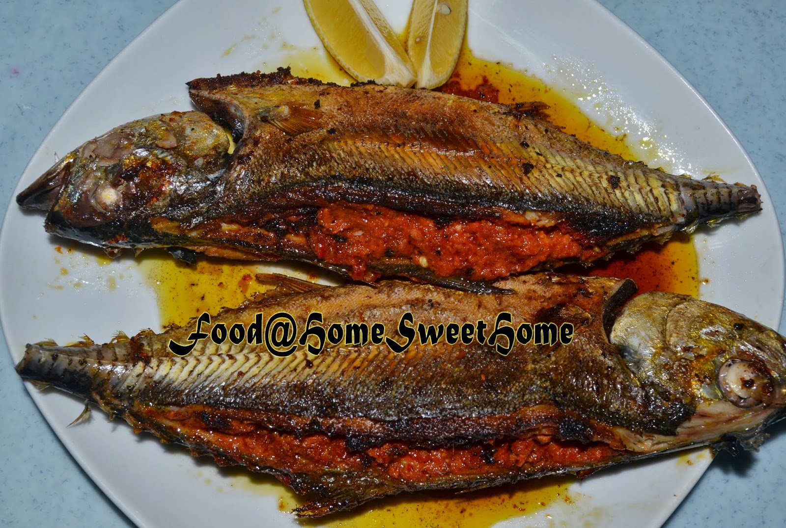 Food@Home Sweet Home: Spicy Stuffed Hardtail Scad Fish 酿硬尾鱼