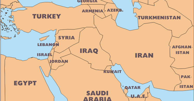 Ralph Peters Middle East Map - United States Map