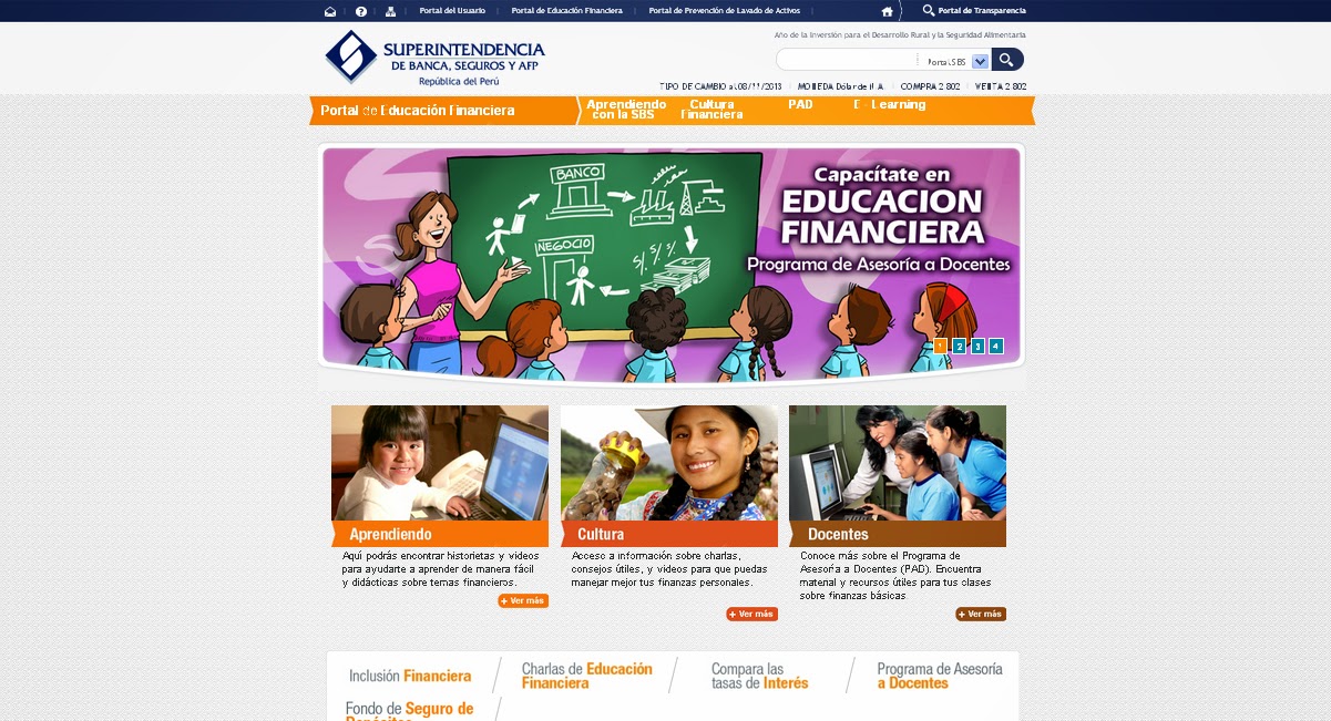 [Enlace] Portal de Educación Financiera de la SBS ~ Perú Consume