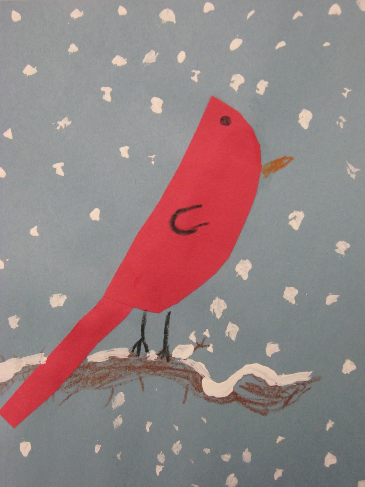Miss Young's Art Room: Kindergarten Audubon Cardinals