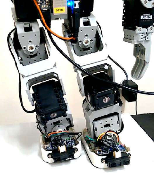 One Curious Robot: My humanoid robot (Bioloid robot controlled by a ...