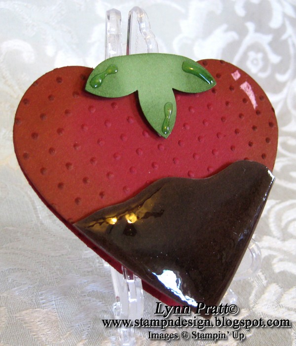 Stamp-n-Design: Chocolate Covered Strawberry Cards & Box