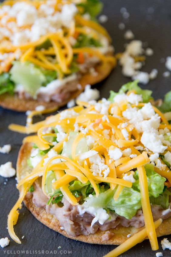 Ten Minute Oven Baked Tostadas - Vegan Recipes Online