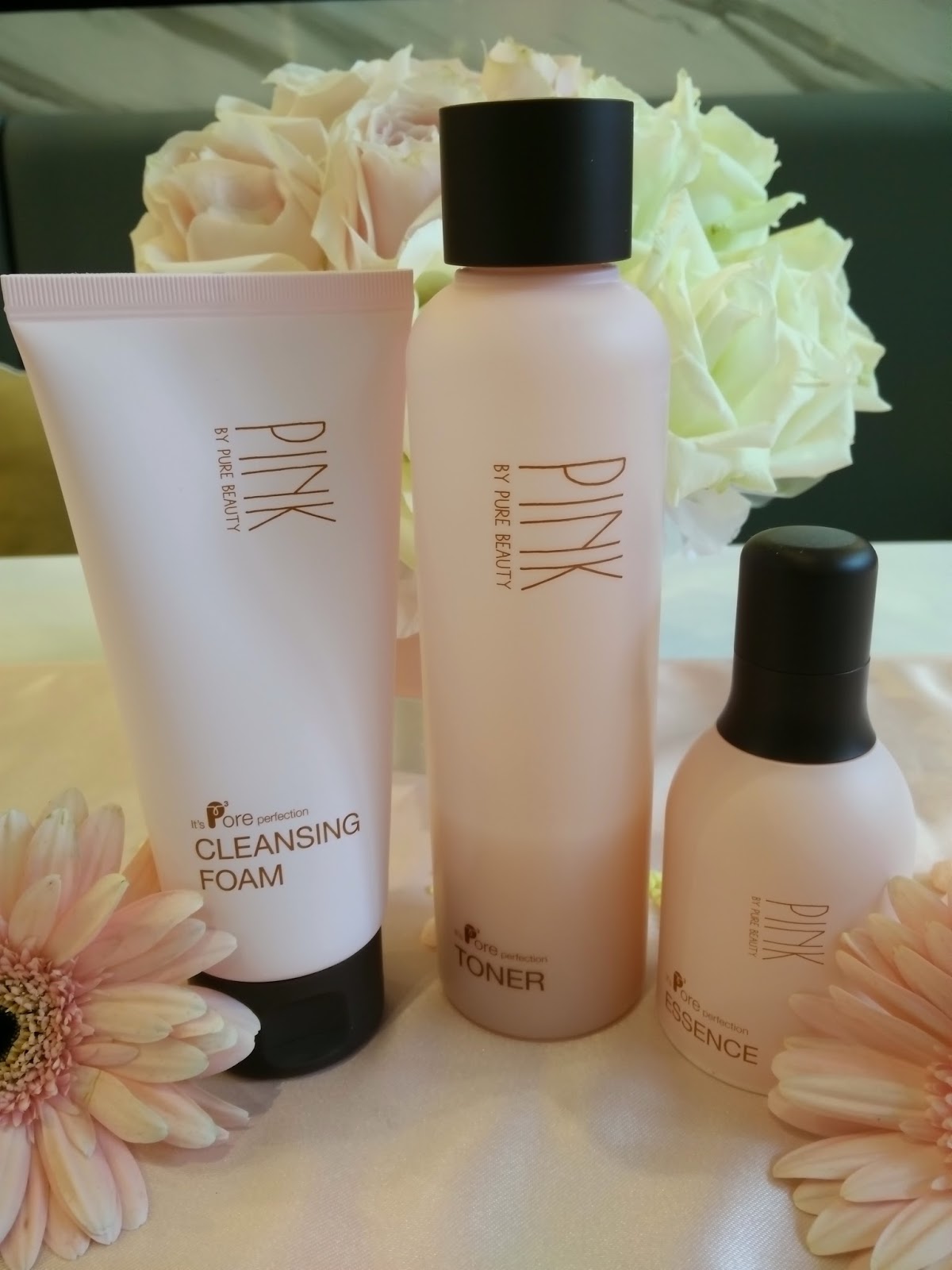 E-Wen Hooi: Pink's Pore Perfection Skin Care Range by Pure Beauty Korea