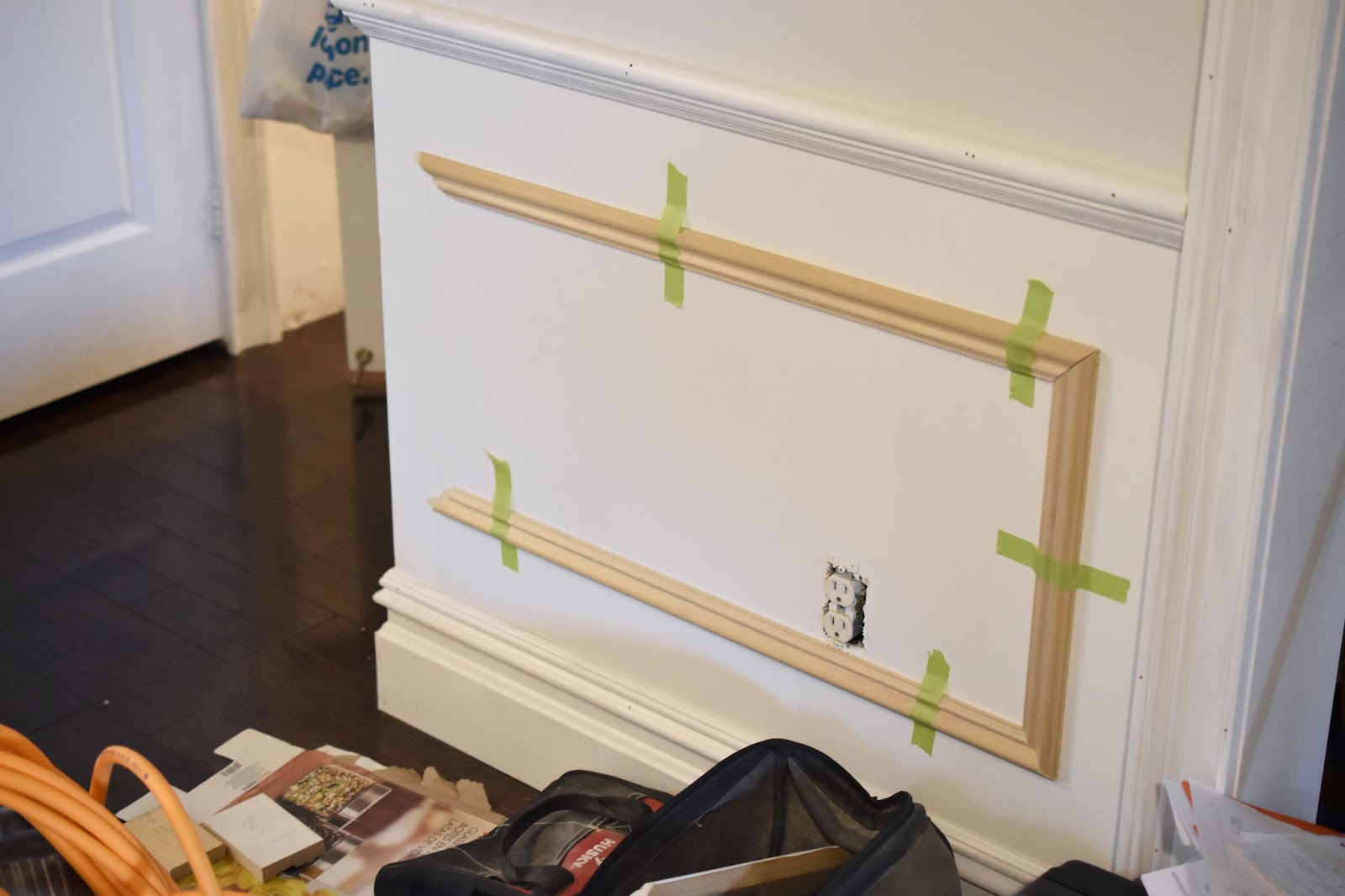 Woman in Real Life: Our Foyer Makeover - Progress Report