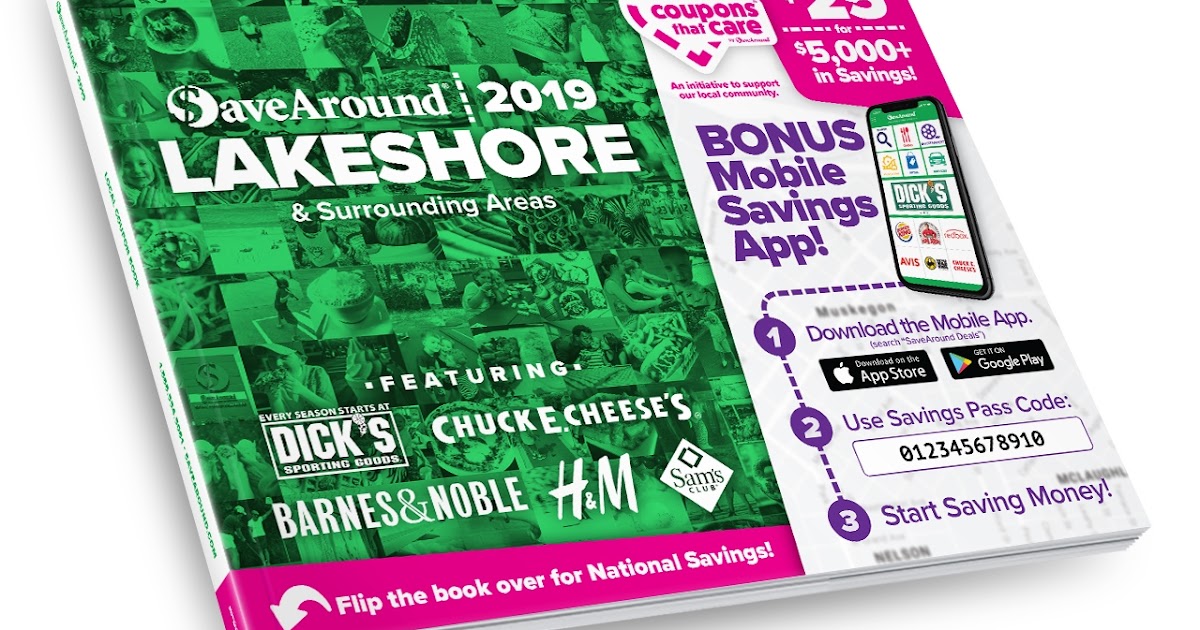 2019 SaveAround Coupon Book Fundraiser! ~ Joyful Noise Christian Childcare