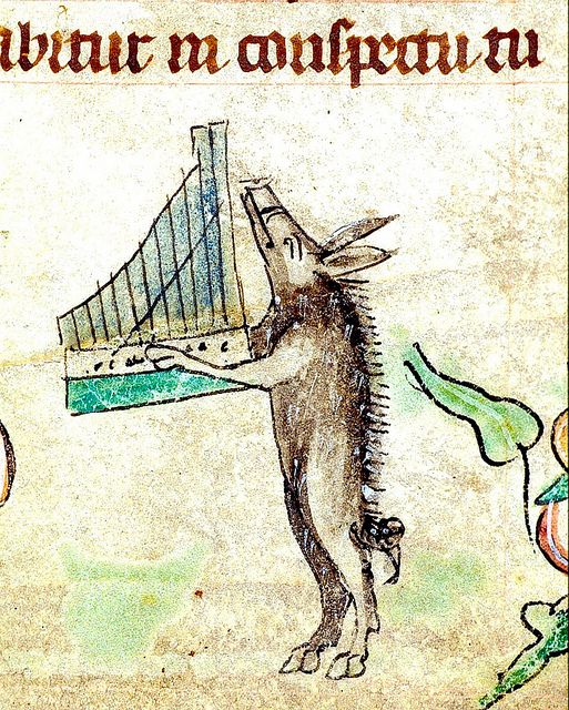 Under the Gables: Musicians of Medieval Marginalia