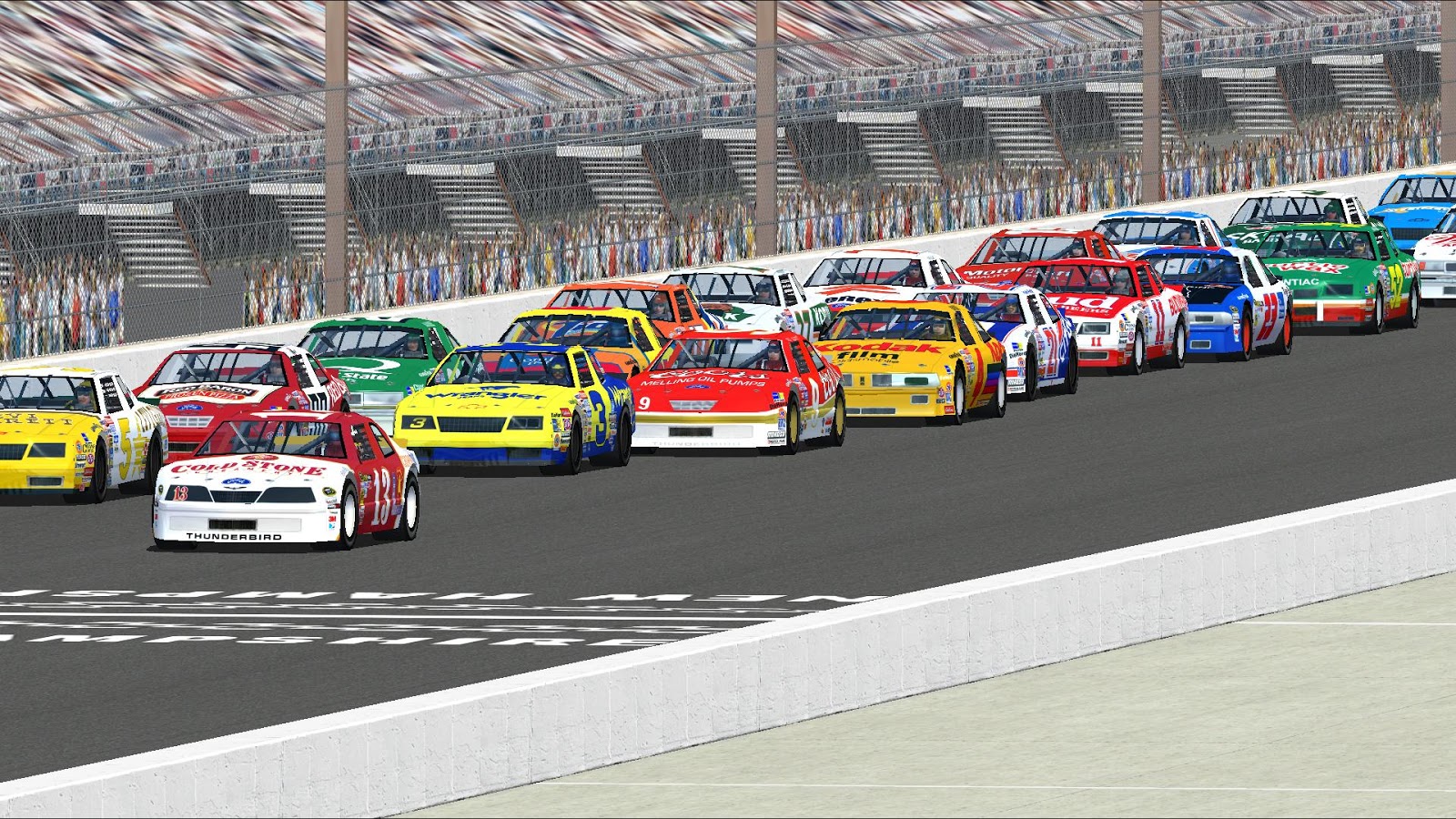 Tnadz NASCAR Racing: '87 Winston Cup 2016 Series - 19 New Hampshire