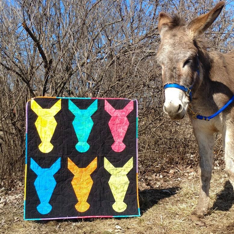Slice of Pi Quilts: Hee-Haw Quilt Pattern Release!