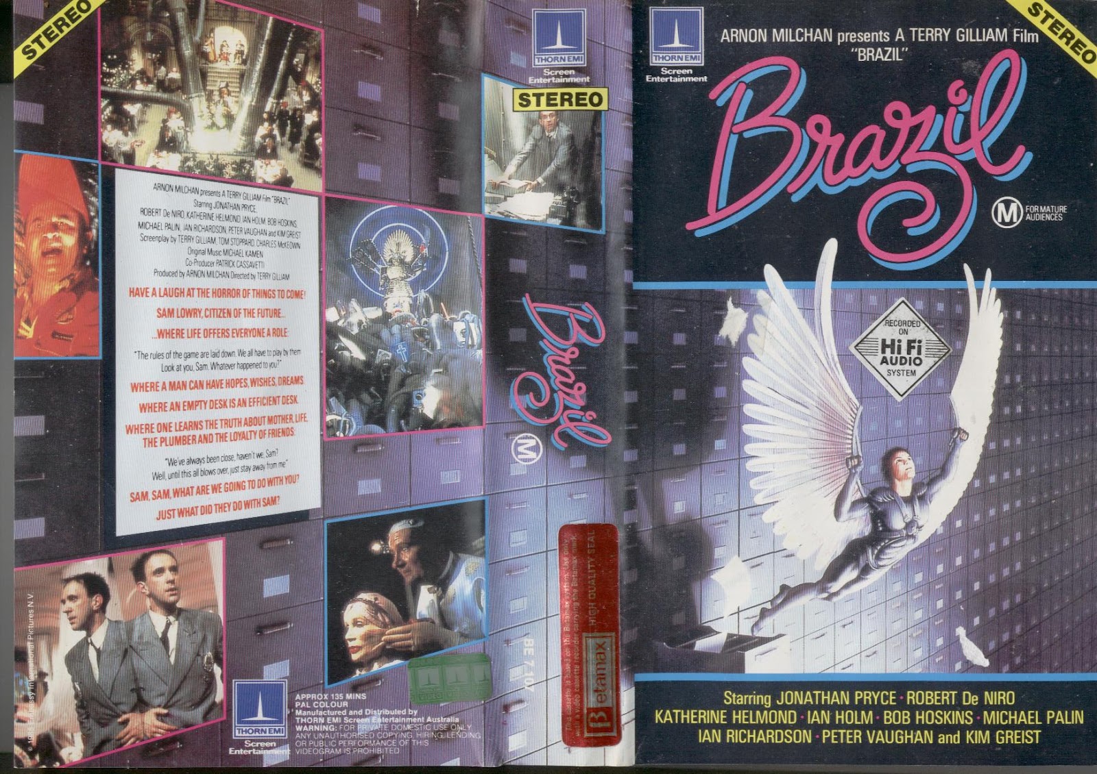 Australian VHS Covers: Thorn Emi Collection