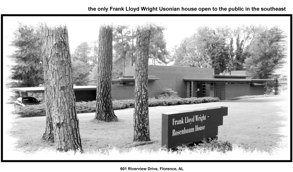 More Signs of the Past: A Frank Lloyd Wright House in Alabama