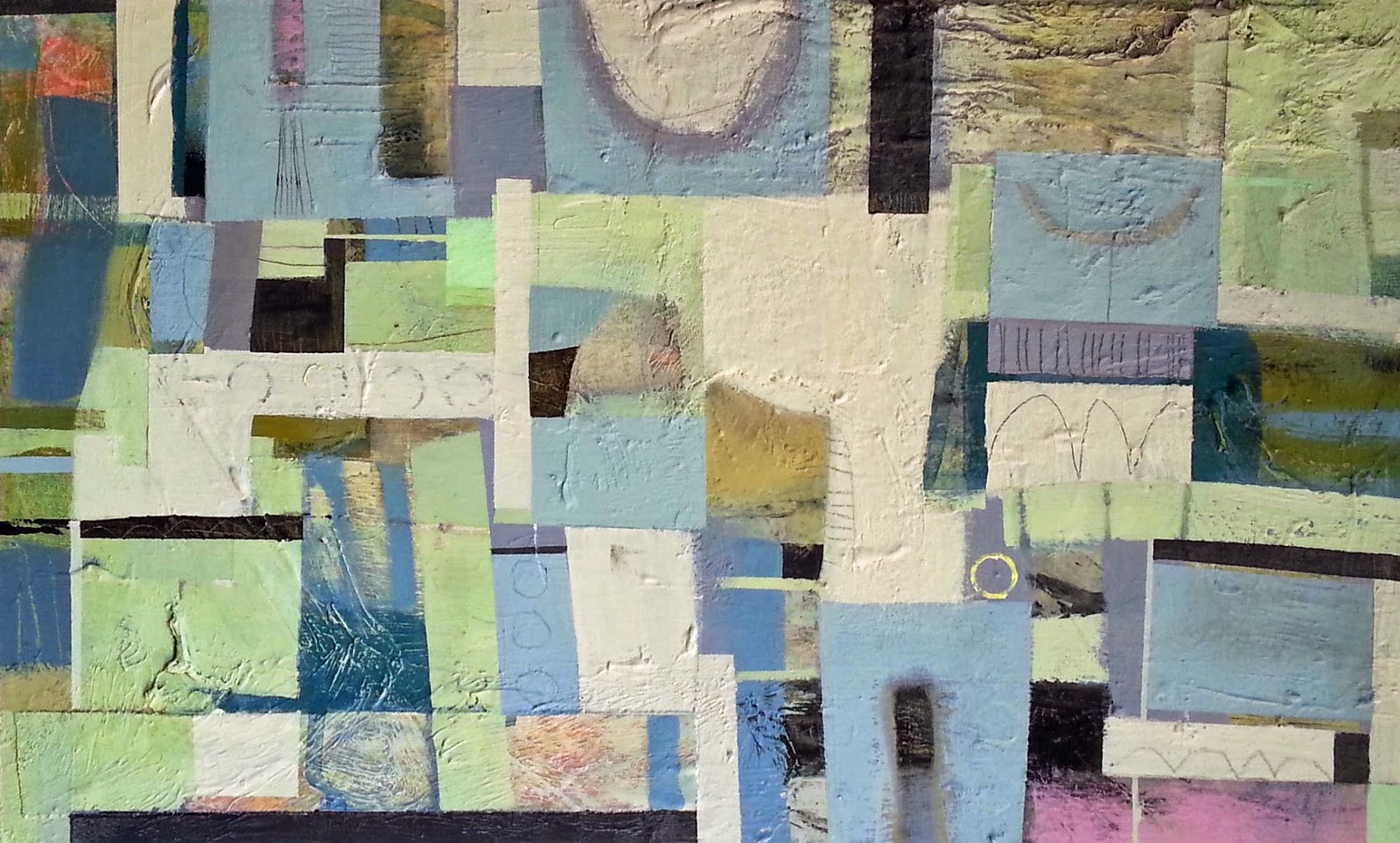 Hippystitch: Letitia Thompson - Little Paintings from a Small Village