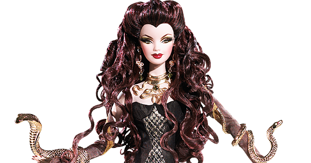 Most Wanted Dolls Barbie As Medusa Aphrodite Athena Goddess Series Gold Label Dolls
