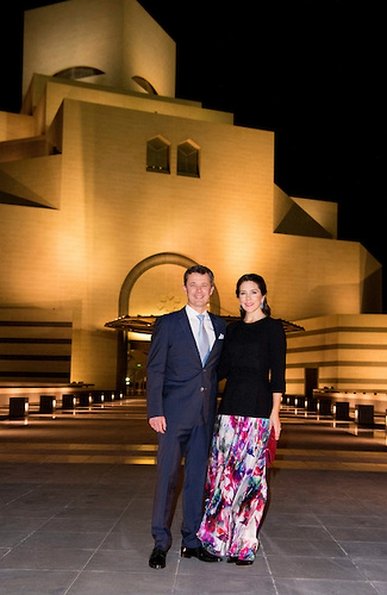 Princess Mary and Prince Frederik visits Museum of Islamic Art