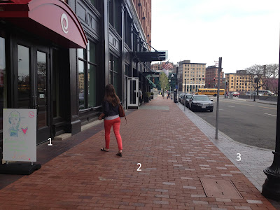 Calm Streets Boston: Sidewalk Buffer Zones