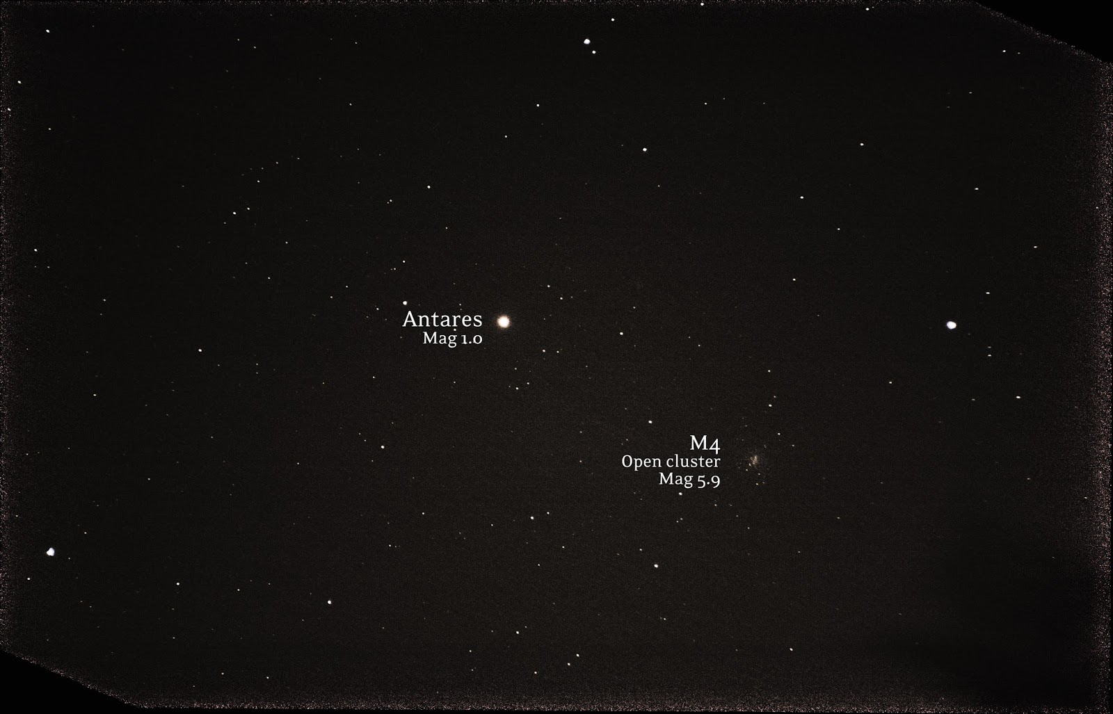 Messier objects M4, M6 (Butterfly Cluster) and M7 [Stellar Neophyte ...