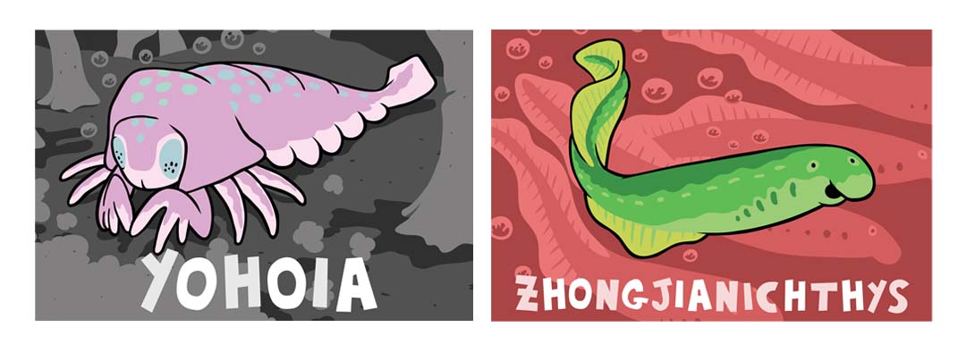 Art and Design of David. E: Paleozoic alphabet 1