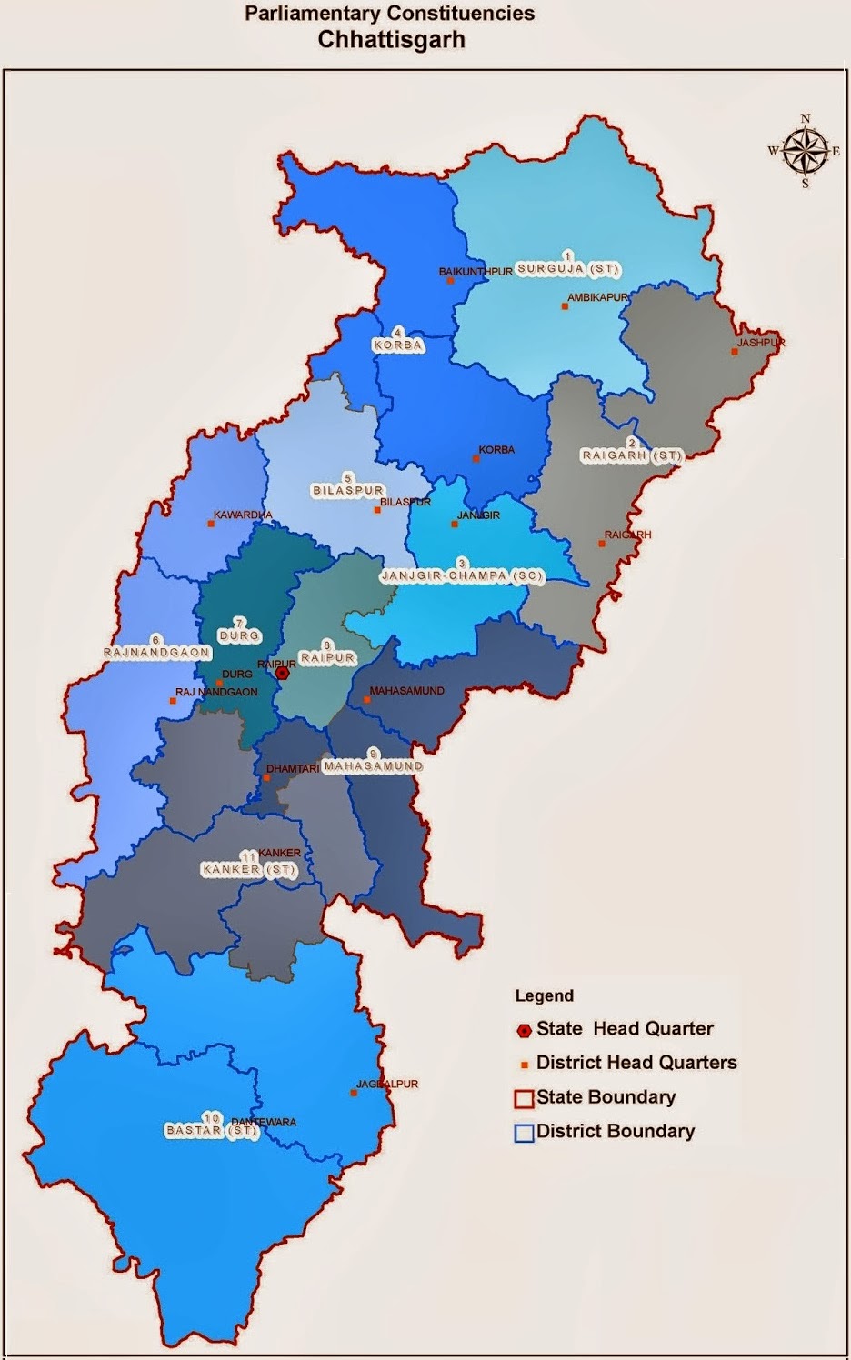 Chhattisgarh : Exp CG: Chhattisgarh General Elections 2014: Lok Sabha ...