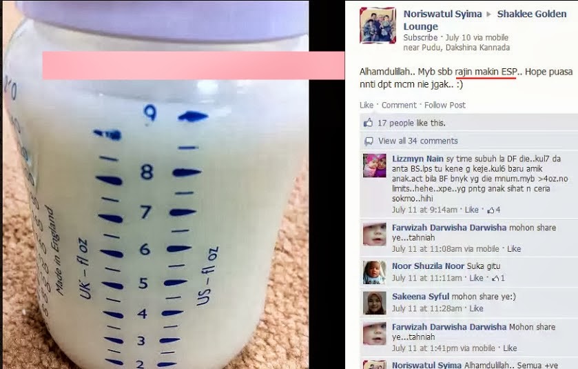 Cara Banyakkan Susu Badan