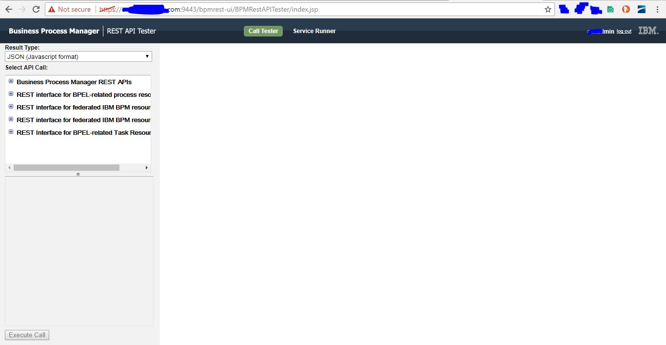 Move token using Rest API in IBM BPM