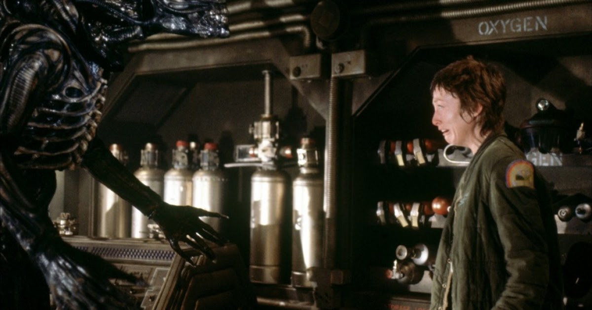 Alien Explorations: Alien: Switcharounds in Lambert's death scene