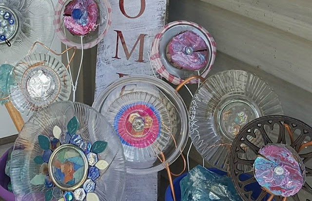 Recycled Art Flower DIY