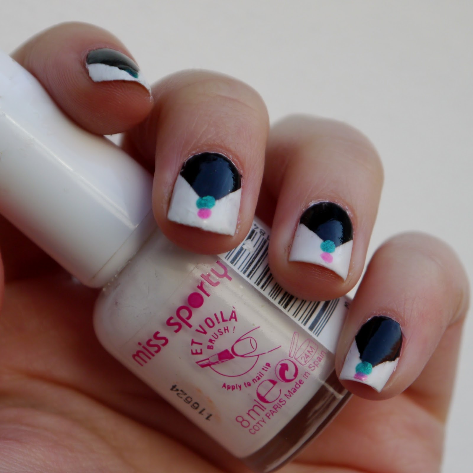 Sew Here's The Bling : Harlequin Inspired Nails
