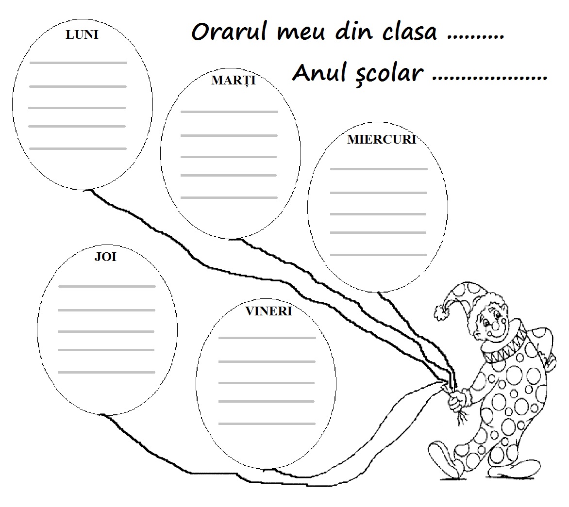Lumea lui Scolarel...: Modele de orare pentru noul an școlar