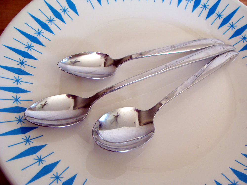 The Sunshine Grove: Oneida Twin Star Flatware