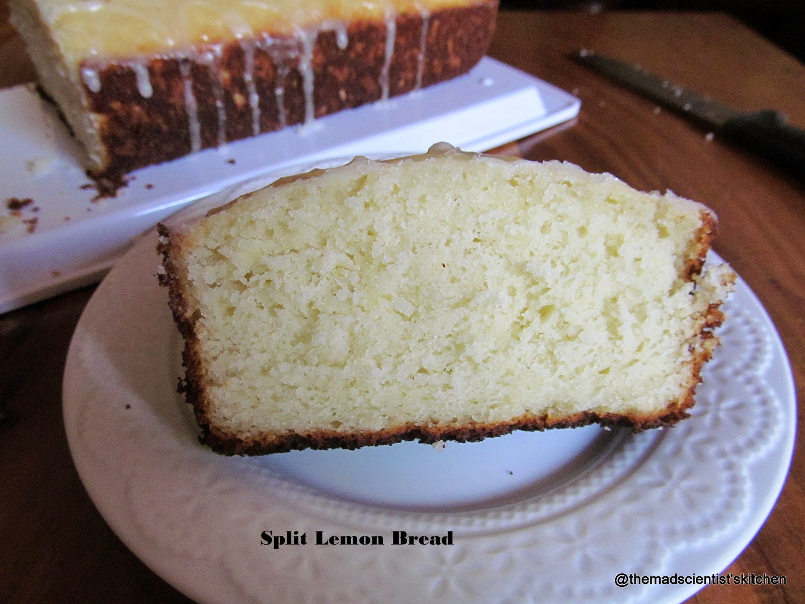 Split Lemon Bread | The Mad Scientists Kitchen