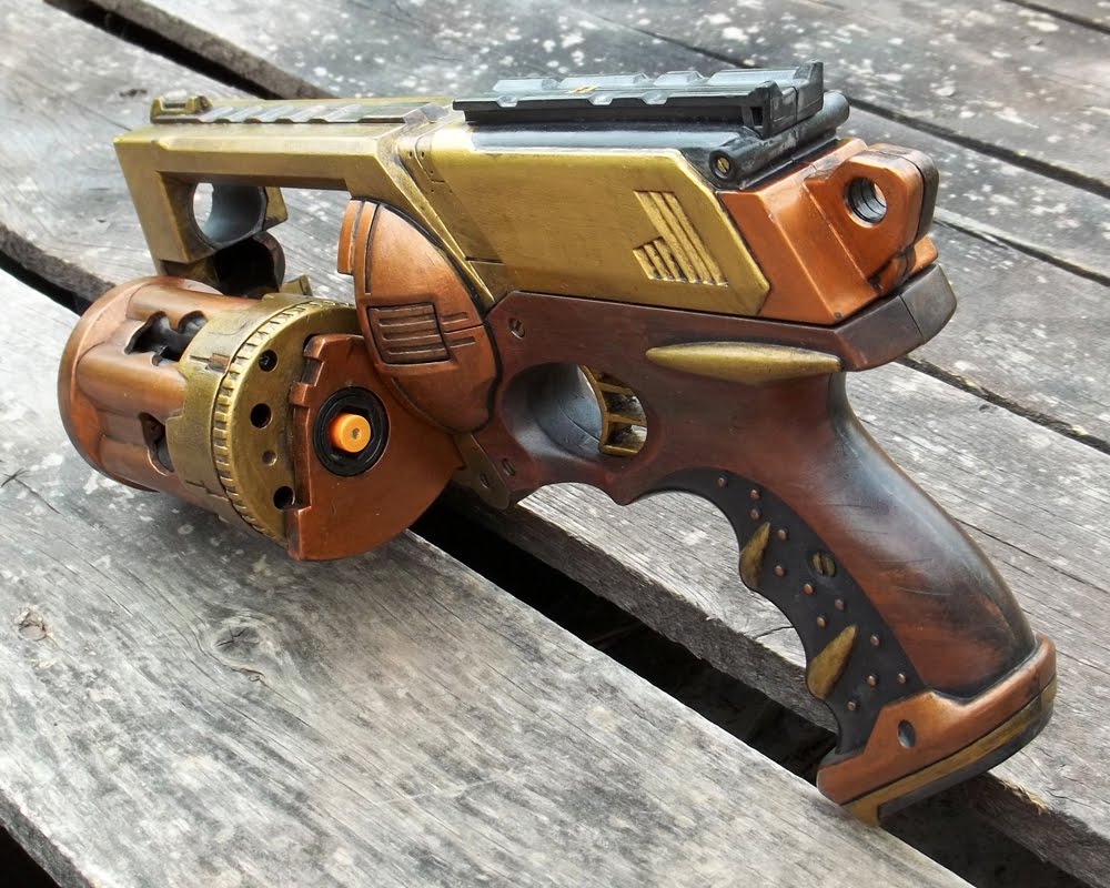 All Things Crafty: Steampunk'd Maverick Gun
