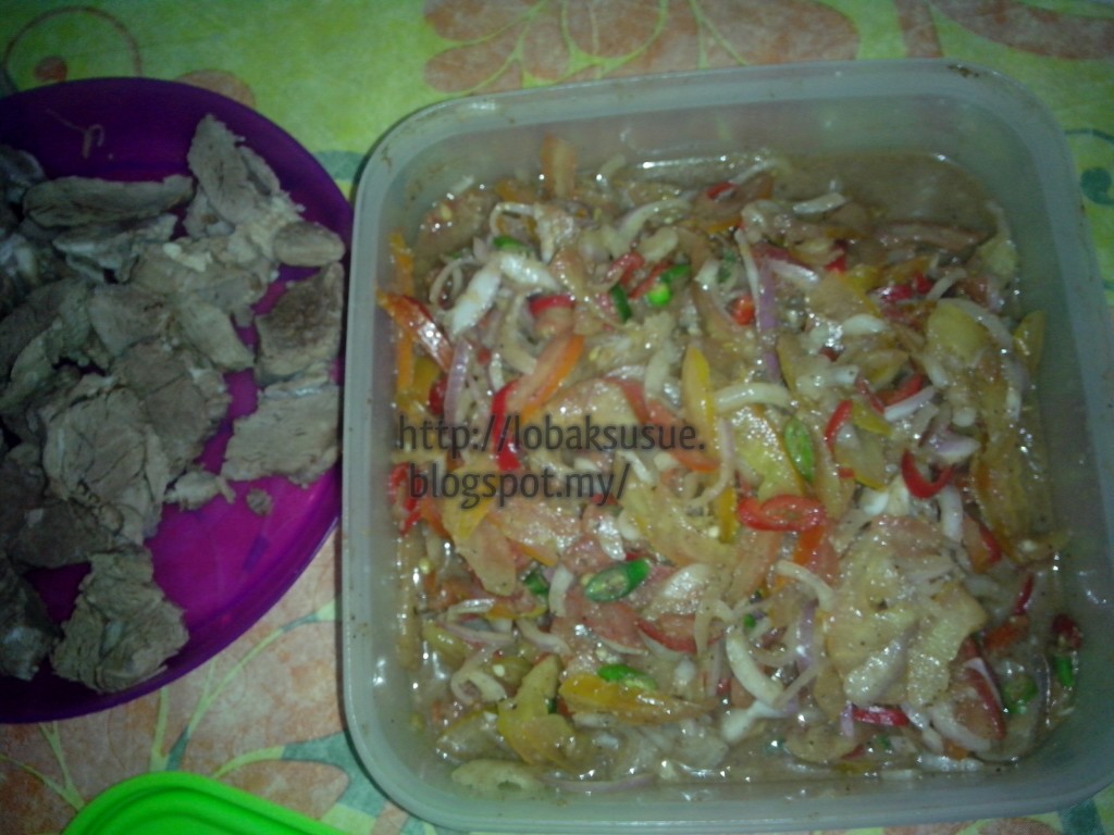 Nasi Daging Air Asam Sedap Dan Mudah