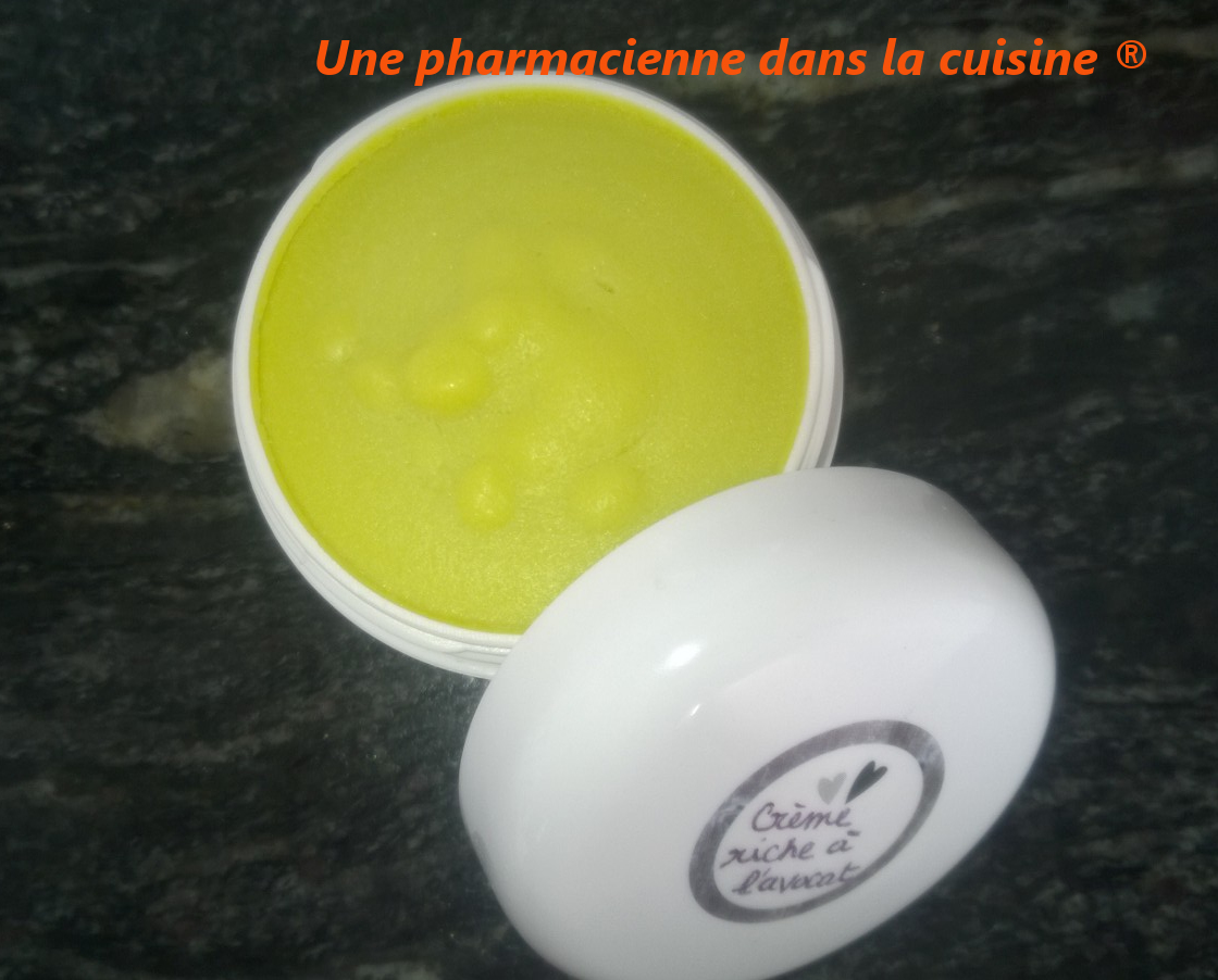 Une pharmacienne dans la cuisine: Crème riche à l'avocat