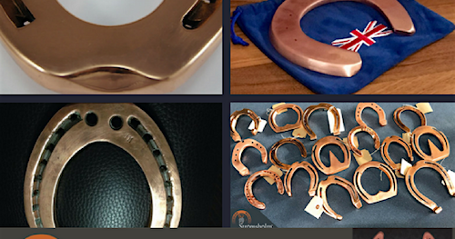 Copper horsehoes, so cool! | The Horse Forum