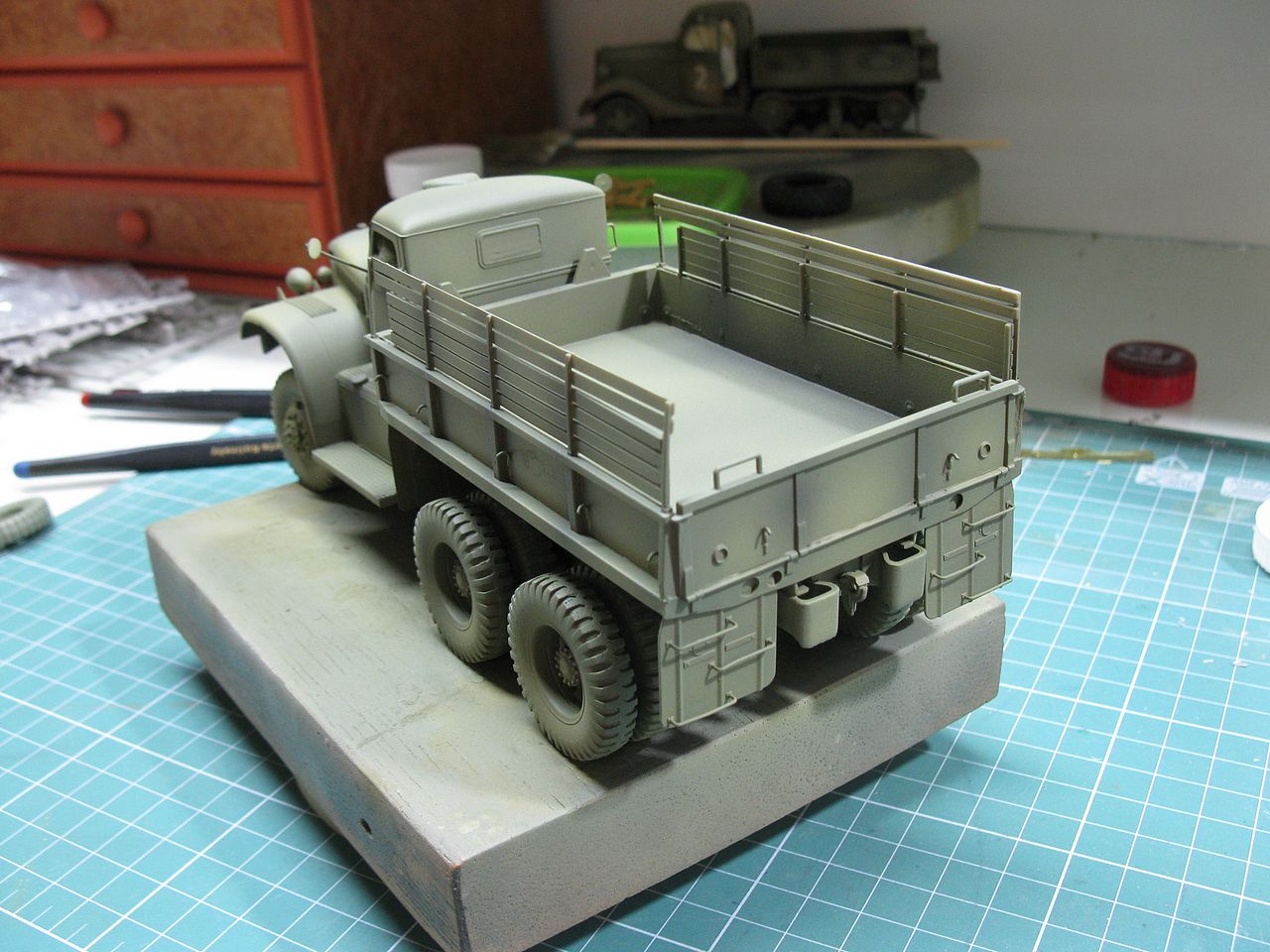 Panzerserra Bunker- Military Scale Models in 1/35 scale: Diamond T ...
