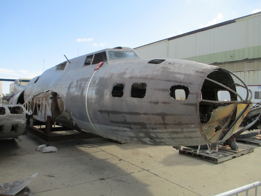Just A Car Guy: I have just learned of the "Swamp Ghost" a B 17 that ...