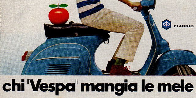 It's All About Vespa: A Collection of 14 Beautiful Advertisements of ...