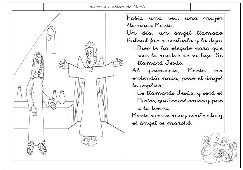 La anunciación de María