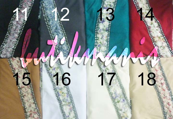 GROSIR PASHMINA KAOS RUMBAI PERMATA | Grosir Jilbab Kerudung Murah