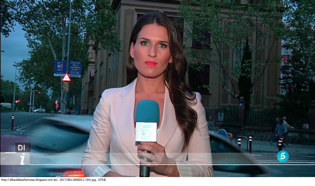 El Baúl de las Famosas: Cristina Pampin -reportera Mediaset-Tve 2016 ...