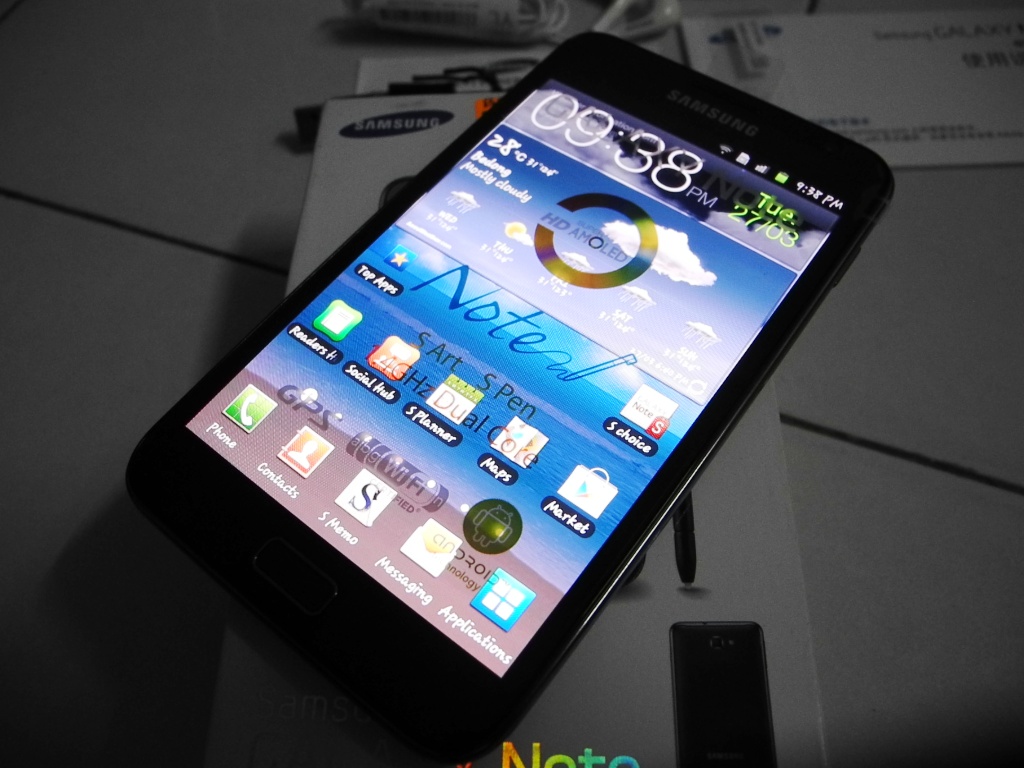 e-dzull warehouse (Malaysia): Samsung Galaxy Note GT-N7000 Fullset