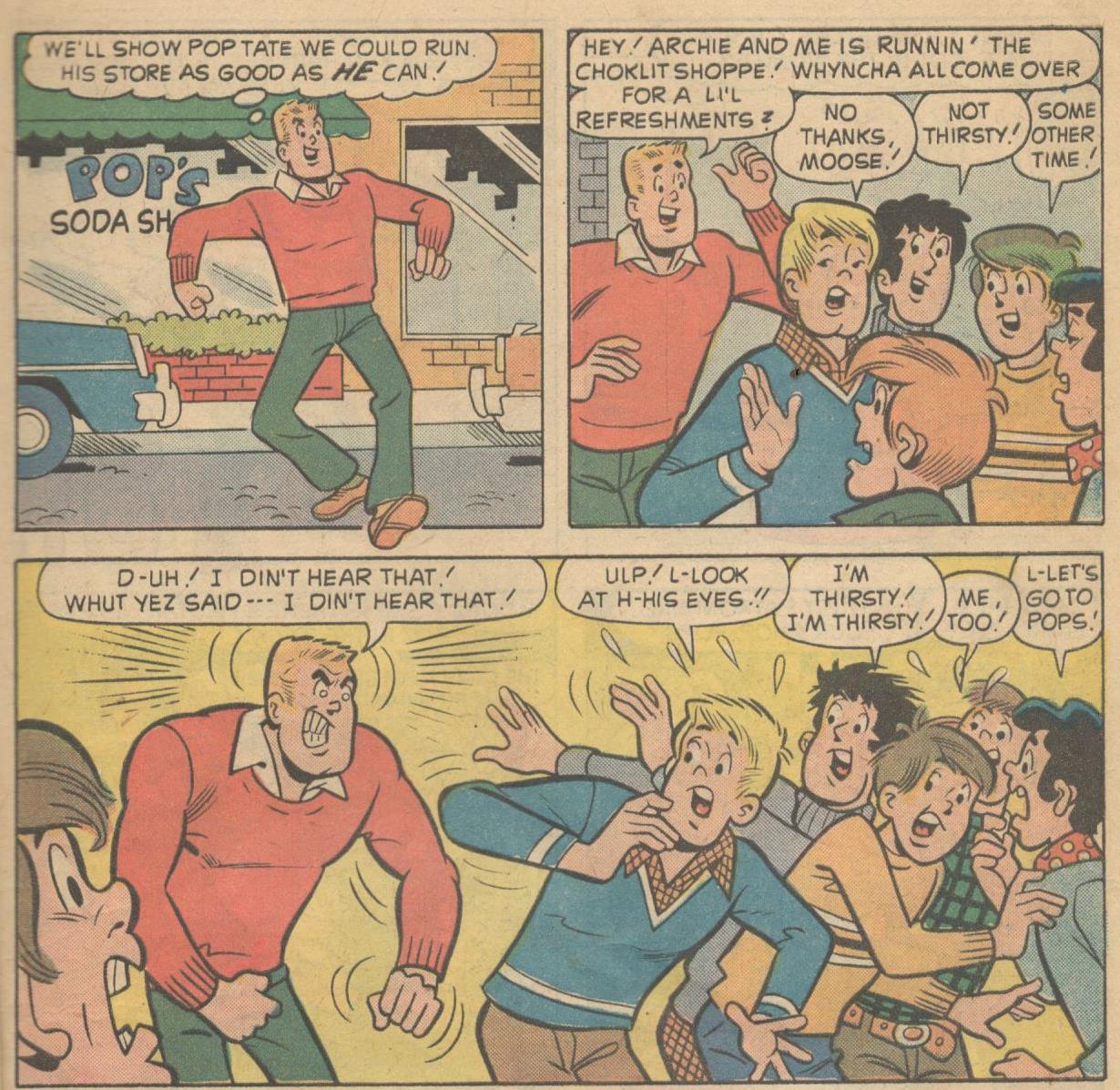 Funny Book Funnies: How To Succeed In Business The Archie And Moose Way!