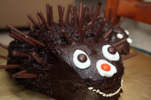 Dad ~ Baker & Chef: Hedgehogs and Spiders for Easter...