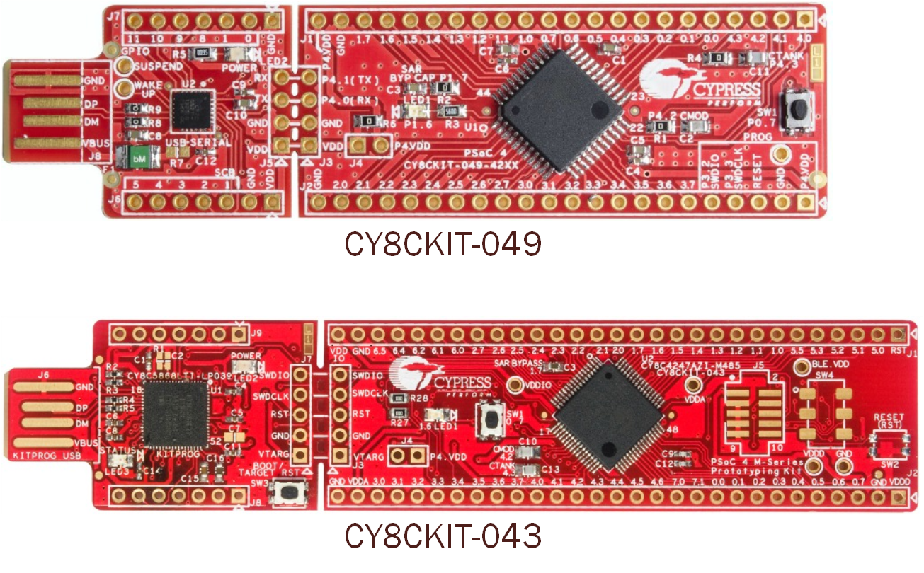 TRY의 MCU 세상: [PSOC] PSOC4 UART 부트로더가 내장된 키트 소개(049)